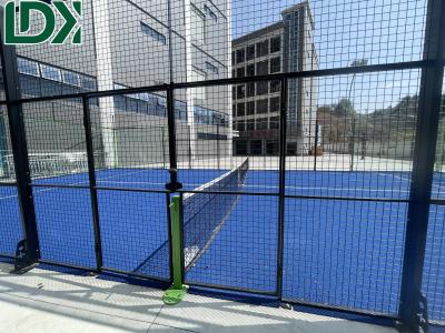 China Outdoor Tournament-Grade 360° Panoramic Padel Court 20m x 10m with 12mm Tempered Glass for sale