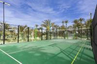 China LKD Professional Panoramic Padel Court 20m x 10m Full Set with 12mm Tempered Glass for sale
