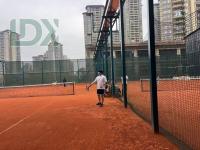 China LDK Multi-Colored Padel Turf 12mm Pile Height 6500 Dtex Easy Maintenance for sale