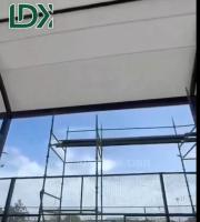 China Pro-Shield Overhead Canopy for Padel Courts - 20m x 10m Standard Size with 12mm Tempered Glass for sale