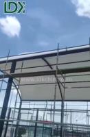 China Elite Performance Padel Arena with Climate-Controlling Canopy - 20m x 10m Court with 12mm Tempered Glass for sale