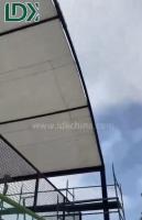 China LDK203S-R Precision-Engineered Padel Court Canopy 20m x 10m with 12mm Tempered Glass for sale