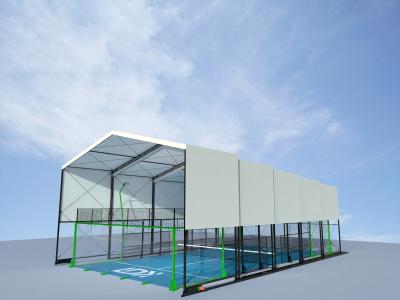 China High-Strength Large Span Sport Tent A-Frame Design PVC PVDF Cover 20m x 10m Multi-Sport Courts for sale