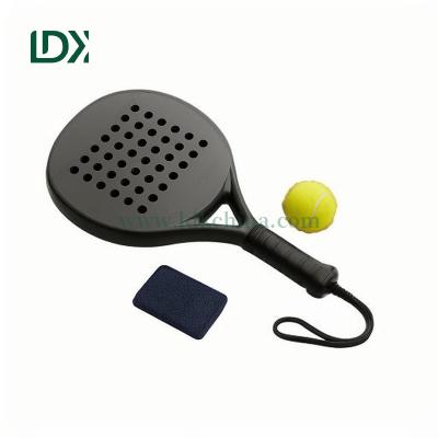 China LDK Carbon Fiber Padel Racket 340-380g Professional Custom Padel Tennis Racket for Competition Training for sale