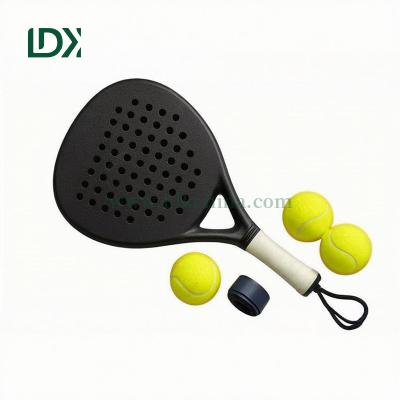 China LDK Sport Professional 12K Carbon Fiber Padel Tennis Racket 340-380g Custom Diamond Shape for sale