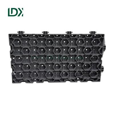 China HDPE Turf Protection Mat 12-18mm 100 Tonne Load Temporary Grass Flooring for Sports Events for sale