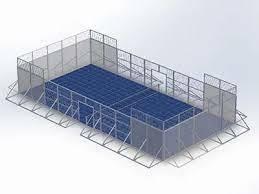 China Expert OEM/ODM Solutions for Professional & Foldable Mobile Padel Courts for sale