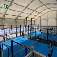 China Panoramic Padel Court 12mm Tempered Glass WPT Standard Direct Factory for sale