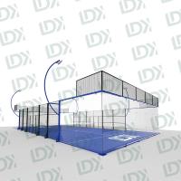 China Premium 360° Panoramic Glass Padel Court for Sports Clubs & Commercial Facilities for sale