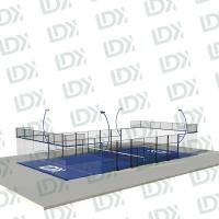China Premium 360° Panoramic Glass Padel Court for Sports Clubs & Commercial Facilities for sale
