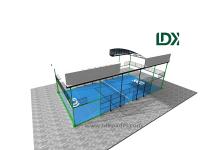 China Custom Panoramic Padel Tennis Court Supplier | Premium Indoor & Outdoor Court Systems for sale