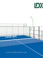 China Panoramic Padel Court System: Professional Indoor/Outdoor Paddle Tennis Court with Full Glass & LED Lights for sale