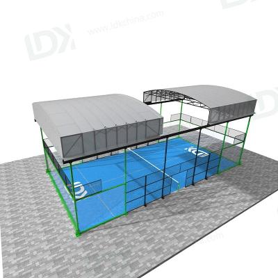 China Custom Panoramic Padel Tennis Court Supplier | Premium Indoor & Outdoor Court Systems for sale