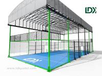 China Outdoor Indoor Padel Tennis Court Manufacturer | Customizable Panoramic Padel Court Solutions for sale