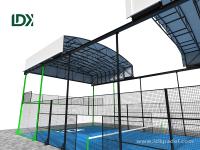 China Outdoor Indoor Padel Tennis Court Manufacturer | Customizable Panoramic Padel Court Solutions for sale