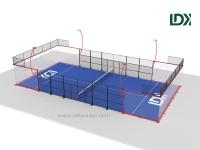 China Premium 360° Panoramic Padel Court Manufacturer for Clubs, Resorts & Commercial Projects for sale