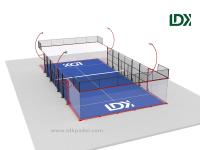 China Premium 360° Panoramic Padel Court Manufacturer for Clubs, Resorts & Commercial Projects for sale