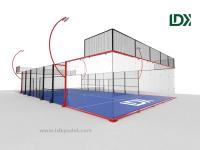 China Premium 360° Panoramic Padel Court Manufacturer for Clubs, Resorts & Commercial Projects for sale