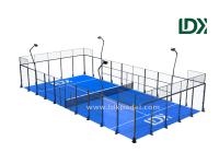 China Full Package Panoramic Glass Padel Court with Complete Accessories for Sports Projects for sale