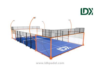 China Professional Panoramic Padel Court | Custom Installation for Schools, Campuses & Sports Venues for sale