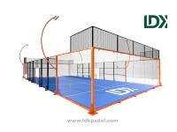 China Professional Panoramic Padel Court | Custom Installation for Schools, Campuses & Sports Venues for sale