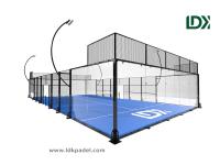 China Premium Panoramic Padel Court – Custom Design for Schools, Universities & Sports Centers for sale
