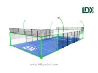 China Turnkey Padel Court Project Solution | Customized Panoramic Padel Tennis Court Manufacturer for sale