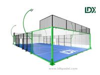 China Turnkey Padel Court Project Solution | Customized Panoramic Padel Tennis Court Manufacturer for sale