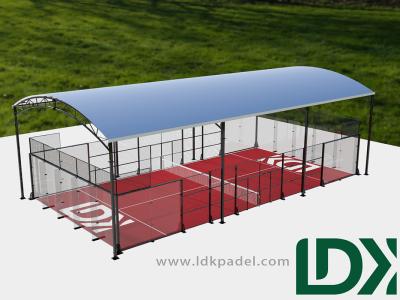 China Outdoor Padel Court with Roof | Professional Padel Court Manufacturer for sale