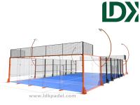 China Professional Glass Fin Panoramic Padel Court | Commercial Padel Court Manufacturer for sale