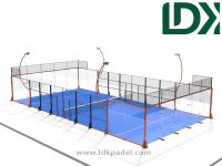 China Professional Glass Fin Panoramic Padel Court | Commercial Padel Court Manufacturer for sale