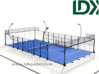 China Modern Panoramic Glass Padel Court | Professional Padel Tennis Court for sale