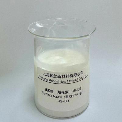 China Chemical properties Milk white liquid Fluffing Agent Brightening RS-BB for sale