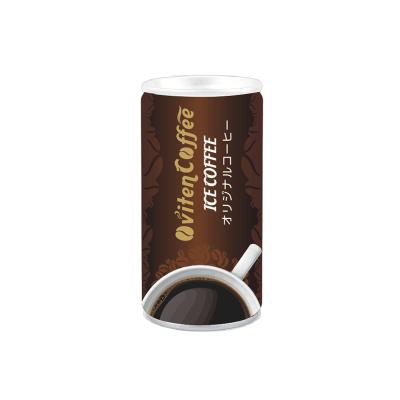 China 187ml Ice Brew Coffee Canning OEM Service - Aluminum Cans with 0-5% Coffee Content & Custom Flavors for sale