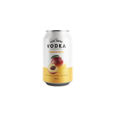 China Mango Peach Fruit Flavor Vodka Mix Alcoholic Beverage Canning - 0-40% Alcohol Content in 330ml Cans for sale
