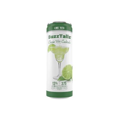 China Lime Flavor Vodka Mix Alcoholic Beverage 13% in 330ml Aluminum Cans with Custom OEM Filling Services for sale