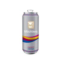 China 500ml Aluminum Can Energy Drink Private Label Manufacturing with Integrated Production and Low MOQ for sale