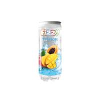 China 3.6% Brix Low-Fat Fruity Carbonated Beverage Bottling - No Heat Treatment in PET/Glass/Aluminum Cans for sale