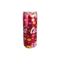 China 310ml PET Carbonated Beverage Bottle - Slim Melon Soda Can Design with OEM Private Label Options for sale