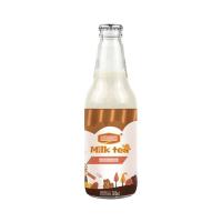 China 16oz Glass Bottle Printed Aloe Vera Juice with Pulp - Sugar-Free Low Calorie Organic Beverage for sale