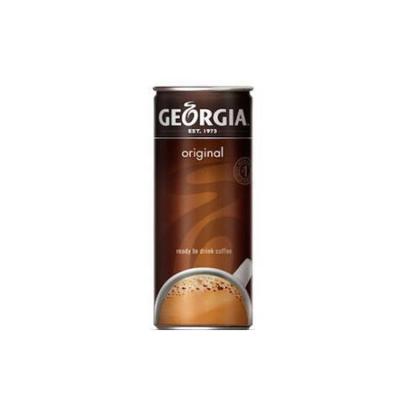 China 1000 Pieces Offset Printed Aluminum Coffee Cans with Screw-On Lids for Ice Coffee Packaging for sale