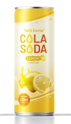 China OEM Cola Drink with Lemon Flavor - 330ml Customizable Canned Soda with HACCP/GMP/FSSC Certification for sale