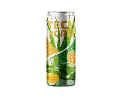 China Private Label Aloe Vera Juice 330ml Canned Beverage with 12-Month Shelf Life and Custom Branding for sale