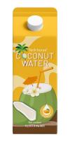 China Private Label Coconut Water 1000ml Tetra Pak with 12-18 Month Shelf Life and OEM Customization for sale