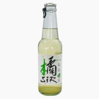 China Lemon Orange Sparkling Water 50% Juice Content 230ml Glass Bottle Private Label OEM Beverage for sale