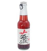 China 230ml Strawberry Mulberry Sparkling Water with 99.9% Juice Content and Zero Fat for Private Label Beverage Bottling for sale