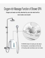 China Health Care Smoothing Skin Hydrating Body  Spa Shower Box for sale