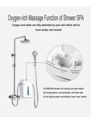 China No Electricity Oxygen Rich Spa Shower Units for sale