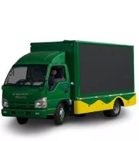 China Mobile Digital LED Billboard Truck P4 P5 P6 4x2 Traction System Outdoor for sale
