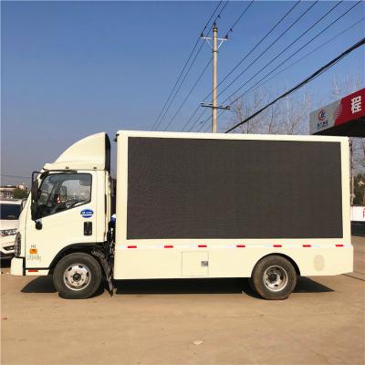 China Waterproof Mobile Advertising Van 120km/H Video Screen Truck Loop ventilation for sale